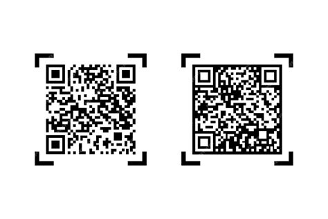 Образец Qr кода для сканирования смартфонов векторная пиктограмма Qr