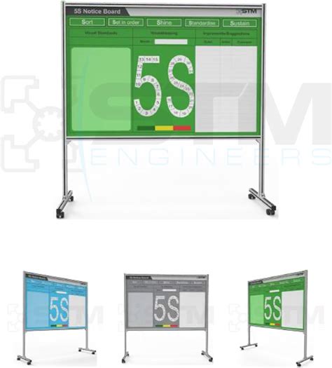 Display Stand 5s Lean Work Place Board Manufacturer From Pune