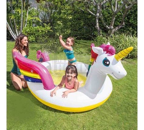 Детски надуваем басейн еднорог Intex на ТОП Цена Кат Номер M043519 — Megahome Bg
