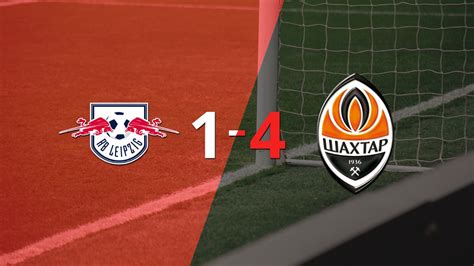 Shakhtar Donetsk Goleó 4 1 A Rb Leipzig Con Doblete De Marian Shved