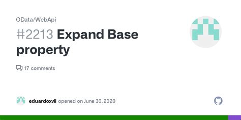 Expand Base Property Issue Odata Webapi Github