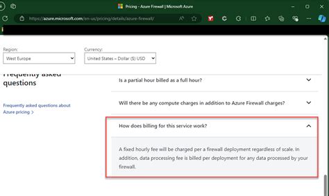 Azure Firewall Logical Unit And Throughput Microsoft Qanda