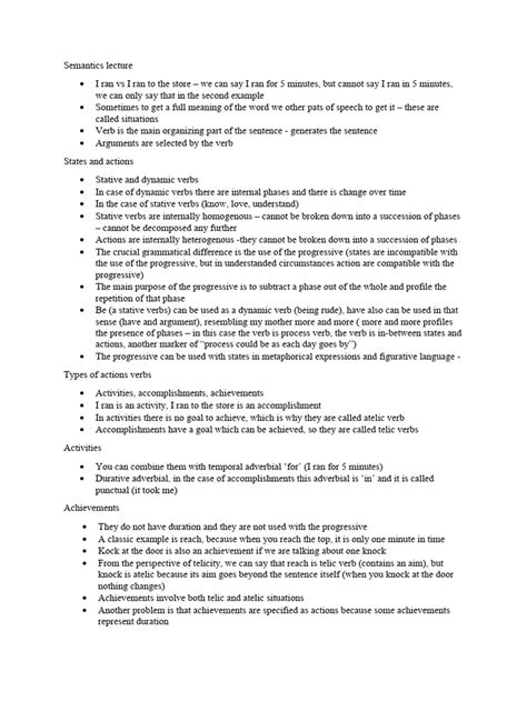 Semantics Lecture Pdf