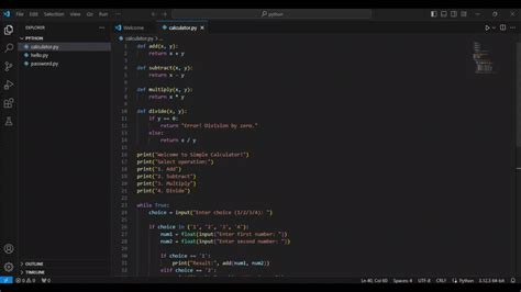 Gourab Biswas On Linkedin Python Calculator Software Task