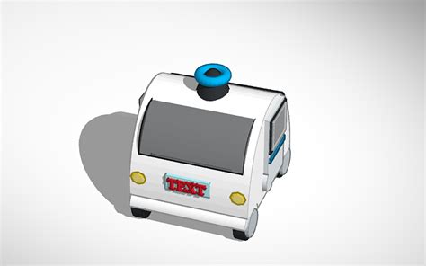 3d Design Self Driving Car Tinkercad