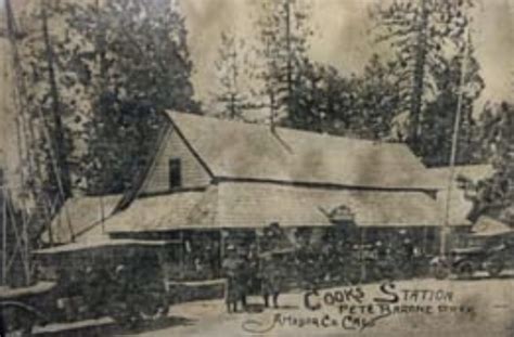 Historic California State Route 88 Also Known As The Carson Pass