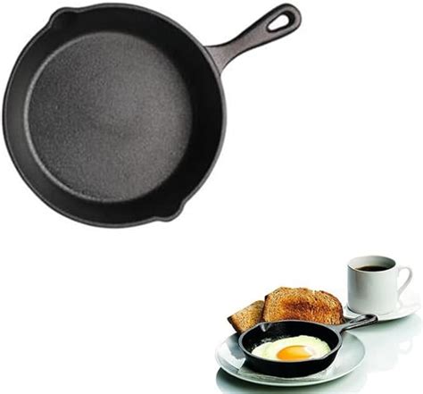 4 Inch Small Cast Iron Skillet Pre Seasoned Mini Cast Iron Skillet
