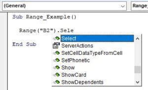 Vba Range Excel Syntax Examples How To Use Range Object