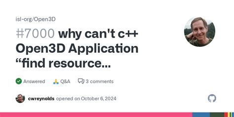 Why Cant C Open3d Application “find Resource Directory” · Isl Org