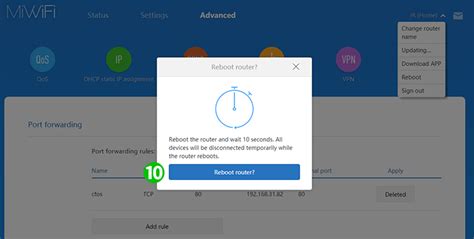 Enable Port Forwarding For The Xiaomi Mi 3c Cfos Software