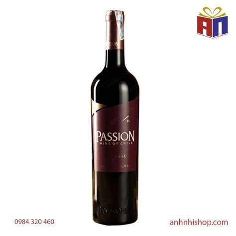 Rượu Vang Passion Classic 13 Chi Lê Vị Ngọt Dịu Và Hương Vị đặc Trưng