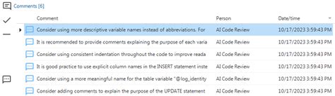 Code Review Thinkwise Documentation
