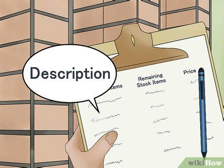 How To Write An Inventory Report Steps With Pictures