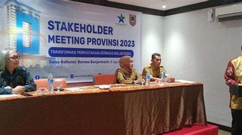 Gencarkan Program TPBIS Perpusnas Dan Dispersip Kalsel Kuatkan Sinergi