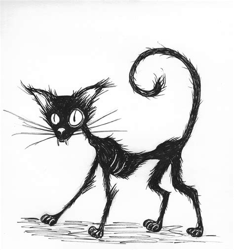 Tim Burton Style Drawings