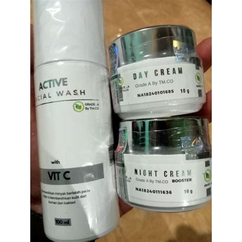 Jual Paket Wajah Boster Grade A By Tmco Shopee Indonesia