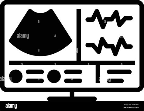 Icon For Diagnosticultrasonic Stock Vector Image And Art Alamy