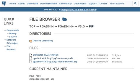 Catatan Cara Instalasi Pgadmin 4 Python Wheel Di Fedora Workstation