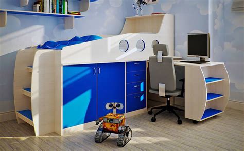 Современная комната для мальчика 5-7 лет (25 фото)