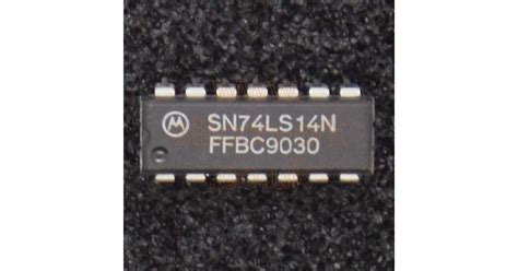 Motorola Sn74ls14n Hex Schmitt Inverters Price Stock Datasheet
