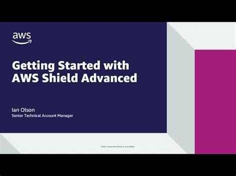 Getting Started With AWS Shield Advanced Amazon Web Services Shield Denial Cloud Computing