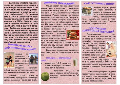 Памятка Диета При Сахарном Диабете Telegraph