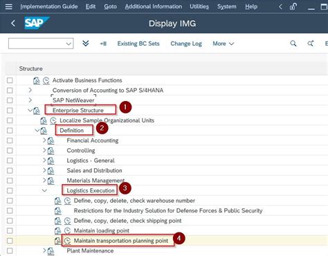 How To Define Transportation Planning Point In Sap