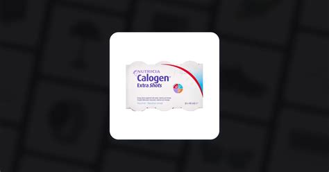 Nutricia Calogen Extra Shot Neutral • Find Prices