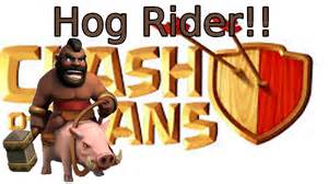 The Best Attack Strategys In Clash Of Clans 2 Hog Rider Youtube