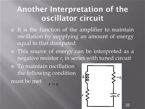 Ppt Oscillators Circuit Analysis Powerpoint Presentation Free