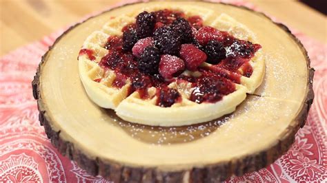 Como Fazer Waffle Uma Massa Para Doces E Salgados YouTube