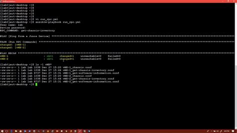 running junos rpc commands using ansible youtube