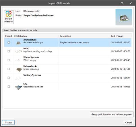 Open BIM Layout Options Available In Open BIM Layout CYPE