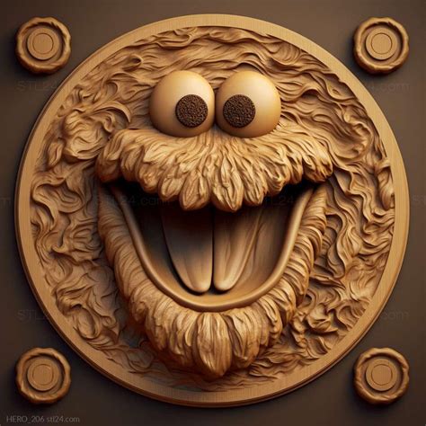 Cookie Monster Stencil