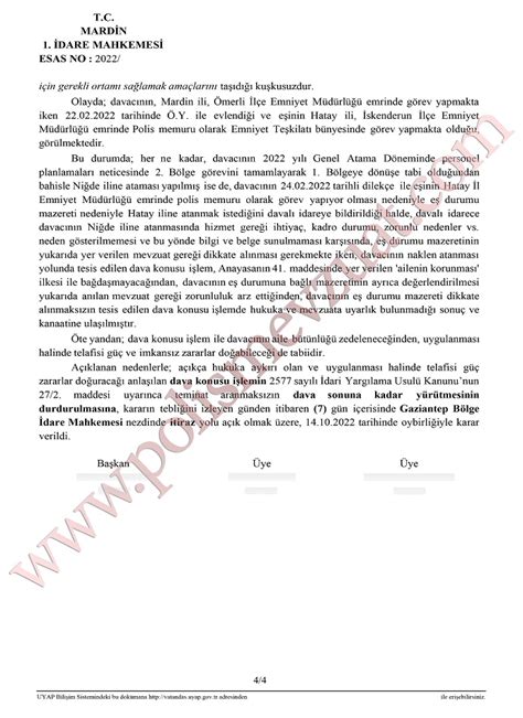 Genel Atamada Polisin E Inin Yan Na Atamas Genel Atama E Atamas Polis Mevzuat