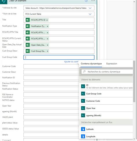 Résolu Mise à Jour Dune Liste Sharepoint Grâce à Un Excel Power Automate Ppfc