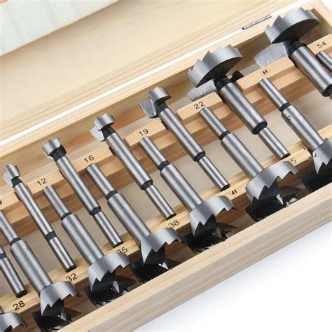 16pcs 6 54mm Forstner Bit Set Metric Boring Hole Saw Set Woodworking Drill Bit Ebay