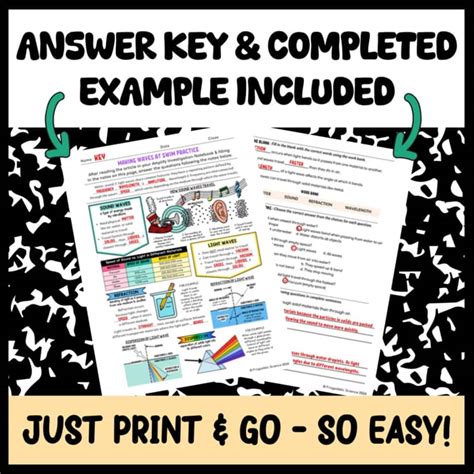 Amplify Light Waves Unit Making Waves At Swim Practice Article Worksheet