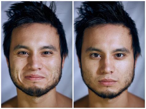 Close Up Portraits Of People With And Without Clothes On Can You