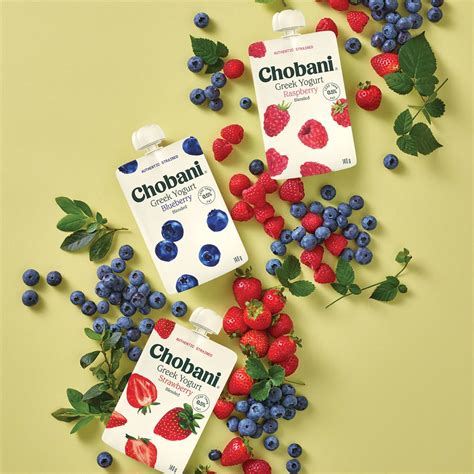 Chobani Strawberry Greek Yogurt Pouch G Woolworths