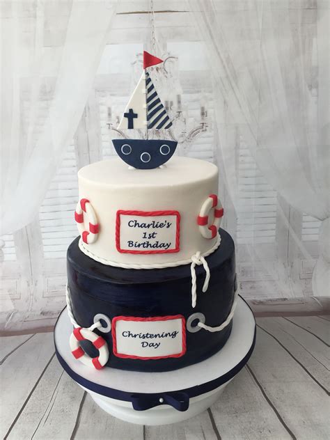 Pin By Piensa En Dulce On Naútica Nautical Birthday Cakes Nautical