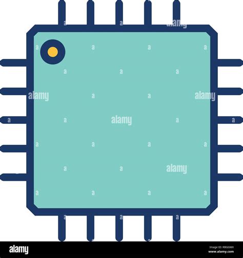 Vector Processor Icon Stock Vector Image And Art Alamy