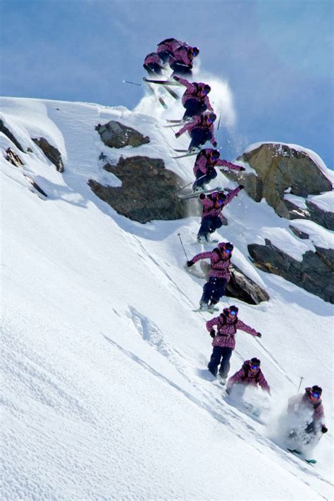 Freeride Antoine Diet Val Thorens French Ski Resorts Sport Extreme