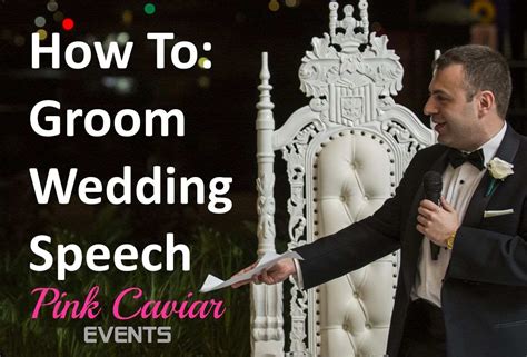 Ultimate Groom Speech Guide With Examples