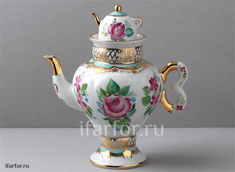 Чайник заварочный Светлый день Самоварчик | Императорский фарфор ...