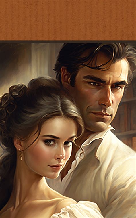 Romance Novel Cover Art Brooding Man And Dark Haired Womansized For