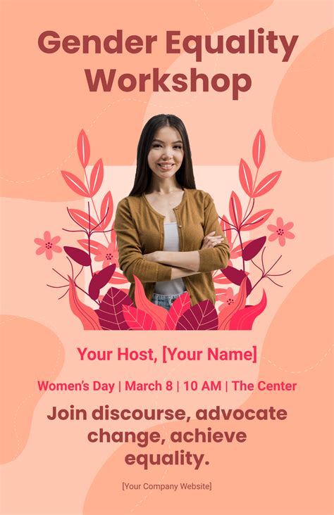 Free Creative Womens Day Poster Template To Edit Online