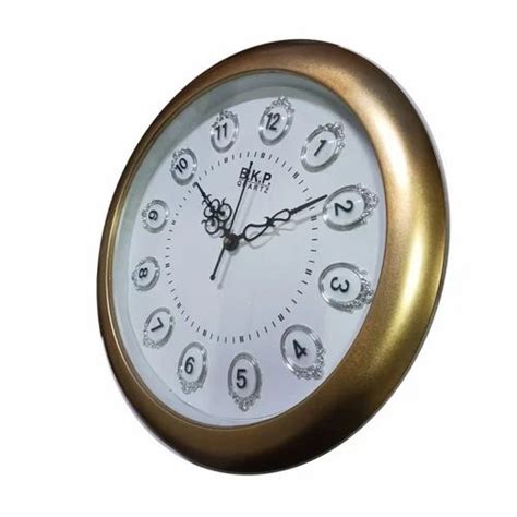 Bkp Festival 074 Analog Round Wall Clock Size 11 Inch At Rs 175 In