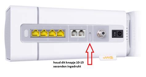 Hoe Zet Ik Mijn Modem Terug Naar De Fabrieksinstel Ziggo Community