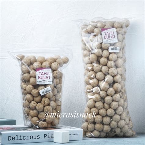 Jual Snack Kiloan Keripik Tahu Walik Bulat 250g Kripik Tahu Pong